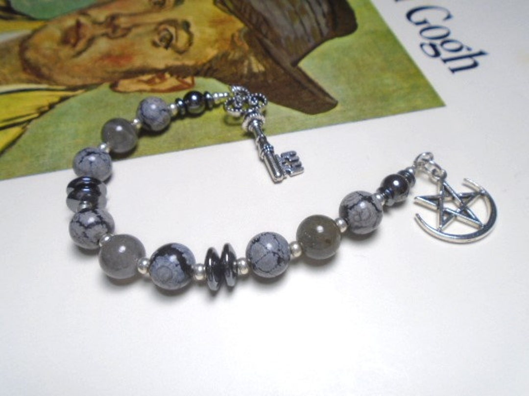 Snowflake Jasper Goddess of the Moon Night and Transformation ...