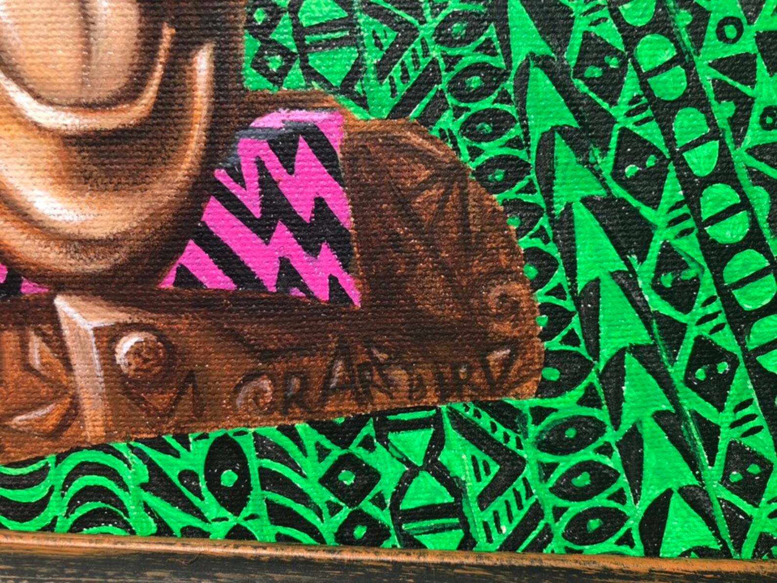 11'x17" PAPER PRINT "tiki to the Max" Max Headroom Tiki Mug New Wave ...