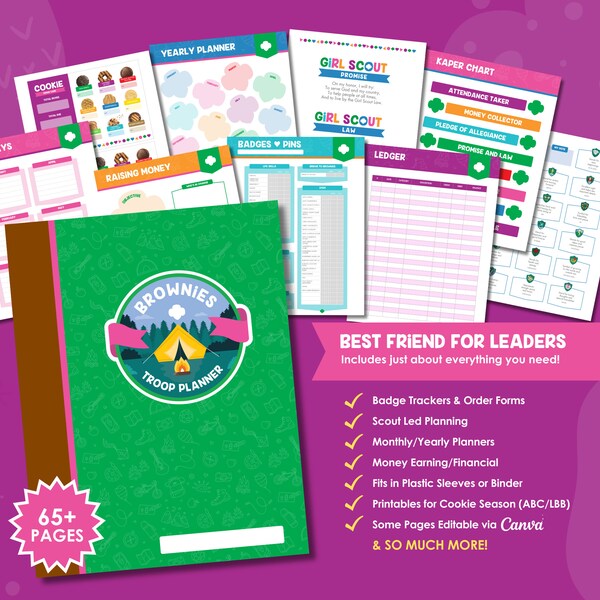 Girl Scout Planner - Etsy