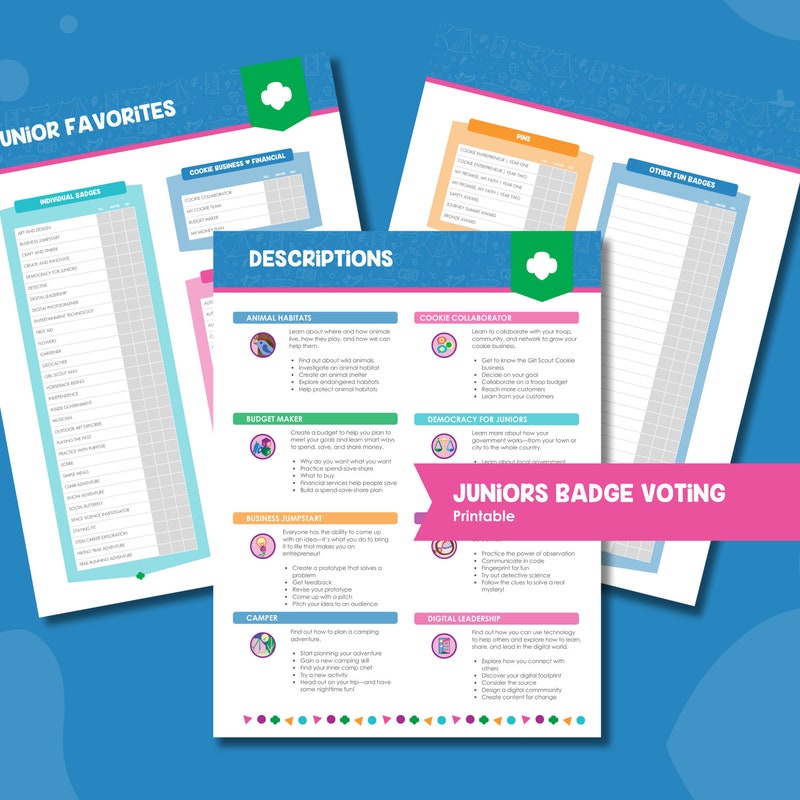 Girl Scout Junior - Etsy