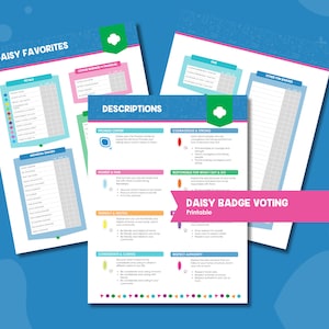 Daisy | Badge Voting | Daisies | Girl Scouts | Troop Leader | GS | Girl ...