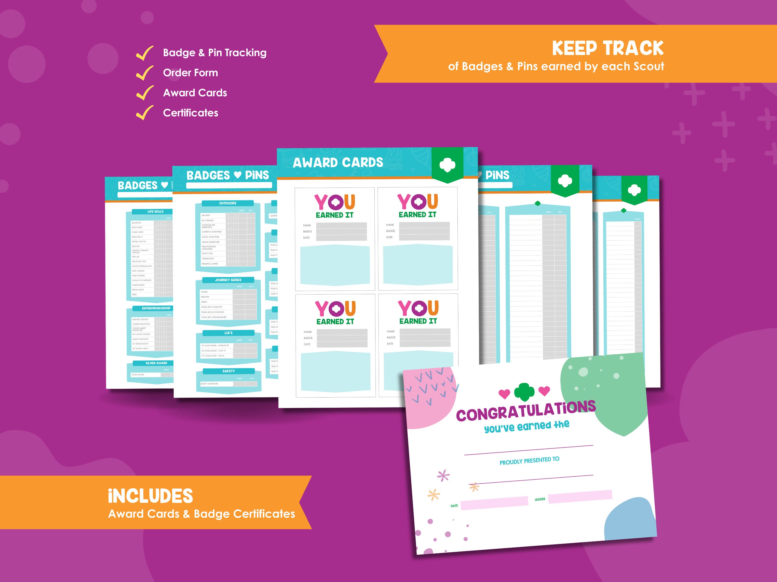 Cadettes Troop Planner | 8.5 X 11 | Troop Leader | Girl Scouts | GS ...