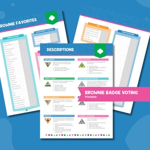 Brownies | Badge Voting | Brownie | Girl Scouts | Troop Leader | GS ...