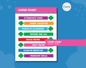 Behavior Contract | 8.5 X 11 | Troop Leader | Girl Scouts | GS | Girl ...