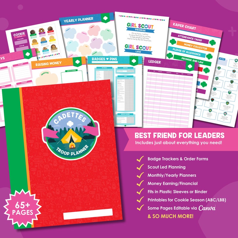 Girl Scout Planner - Etsy