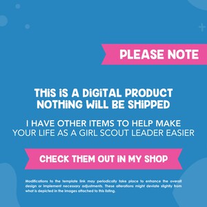 Behavior Contract | 8.5 X 11 | Troop Leader | Girl Scouts | GS | Girl ...