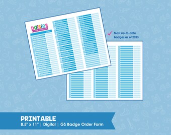 Behavior Contract 8.5 X 11 Troop Leader Girl Scouts GS - Etsy