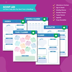 Daisies Troop Planner | Daisy | 8.5 X 11 | Troop Leader | Girl Scouts ...