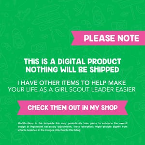 Cookie Pricing Lanyard Printable | Girl Scout | Booth Sales Price Guide ...