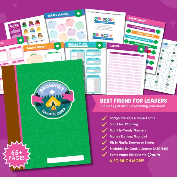 Girl Scout Planner - Etsy