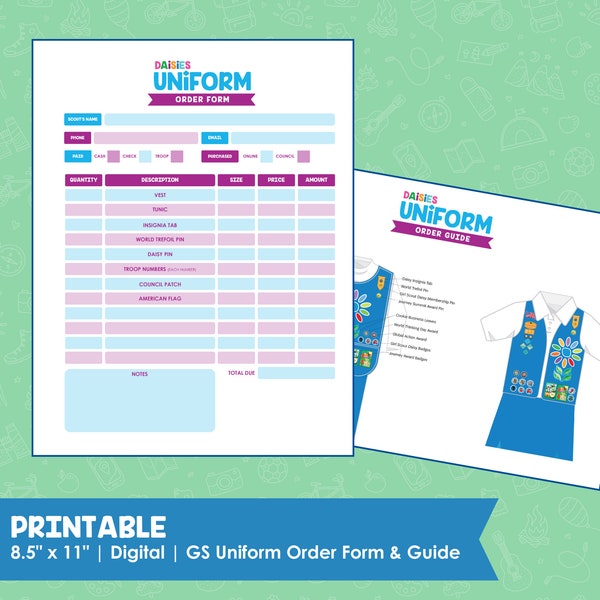 Girl Scout Daisy - Etsy