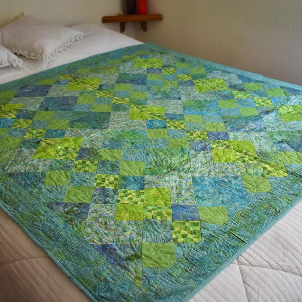 Batik Quilts - Etsy