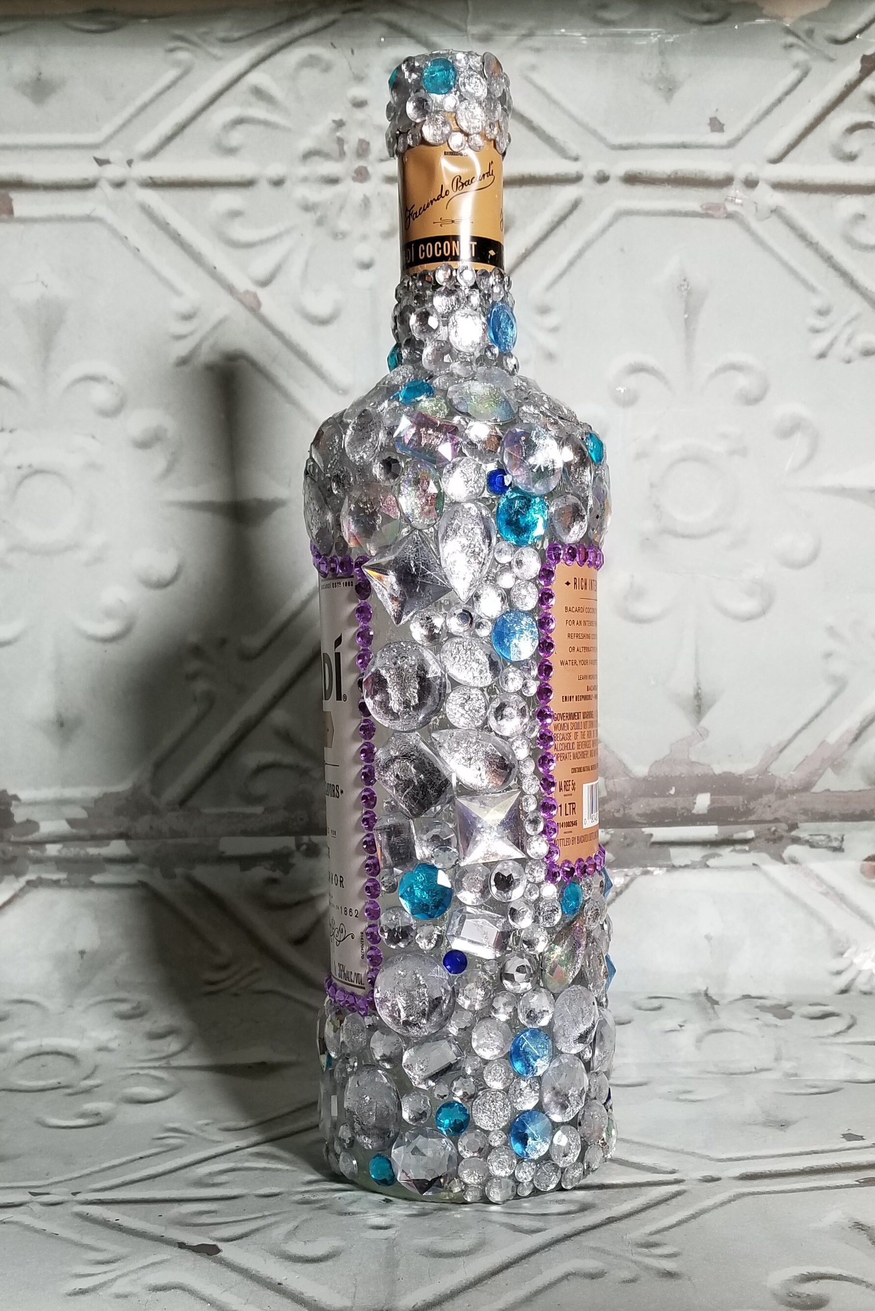 Bedazzled Glitter Bling Rhinestones 750ml Bottle Perfect Valentine's ...