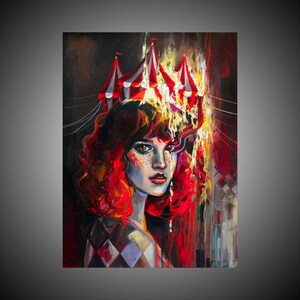 The Ringmaster Print Gothic Gothic Art Gothic Home Decor - Etsy
