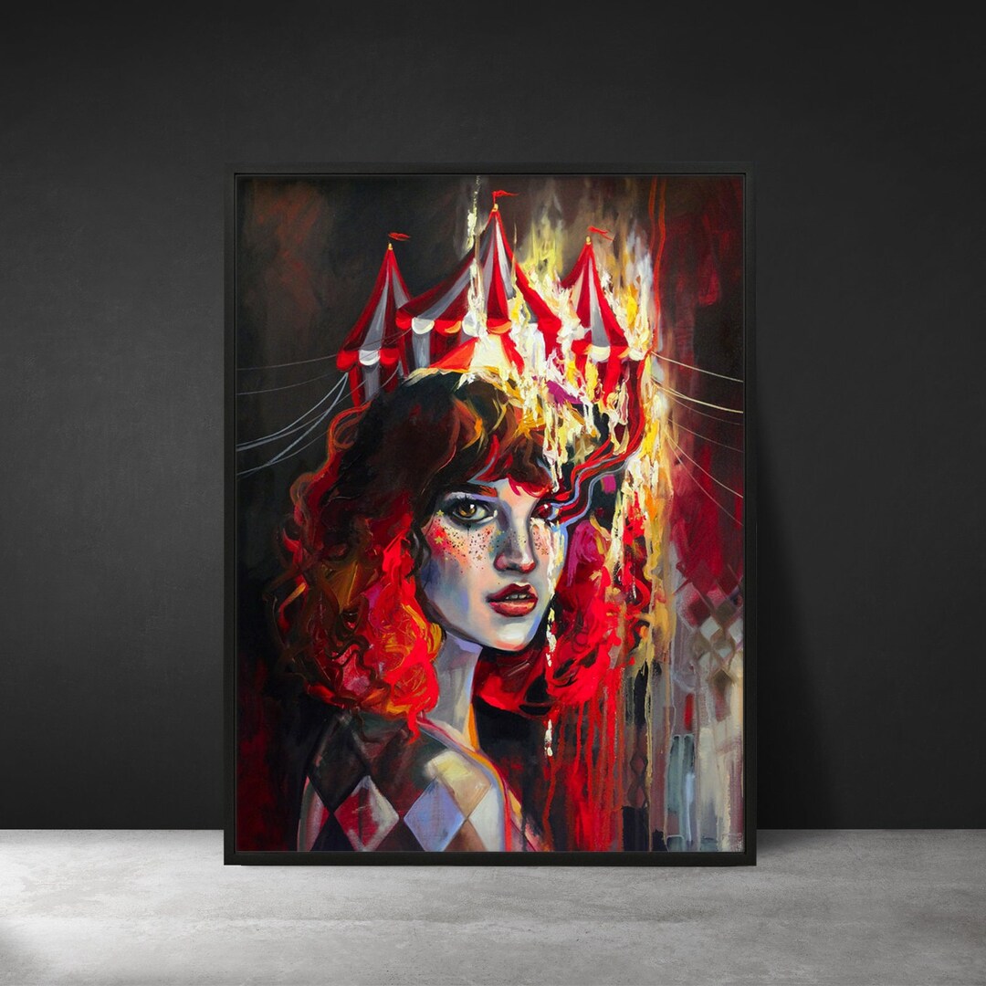 The Ringmaster Print, Gothic, Gothic Art, Gothic Home Decor, Gothic ...