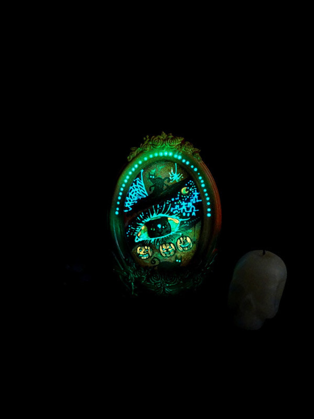 Children of Darkness3 Glow Int the Dark Painting, Glow in the Dark ...