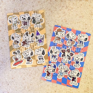 Snoop Things Sticker Sheet - Etsy