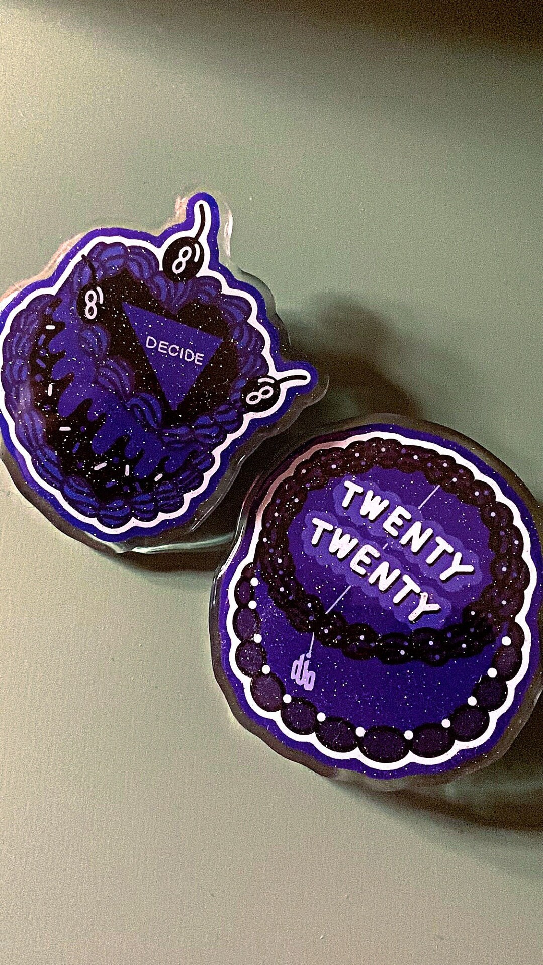 Large Djo Aesthetic Cake Pins - Etsy