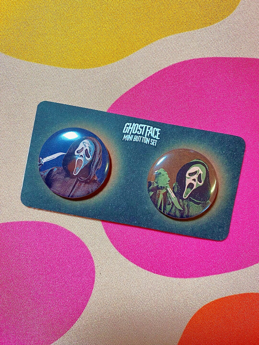 Ghostface Mini Button Set - Etsy