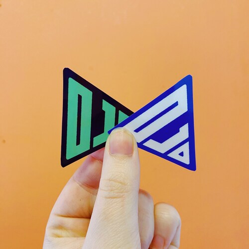 Djo Y2k Logo Sticker - Etsy