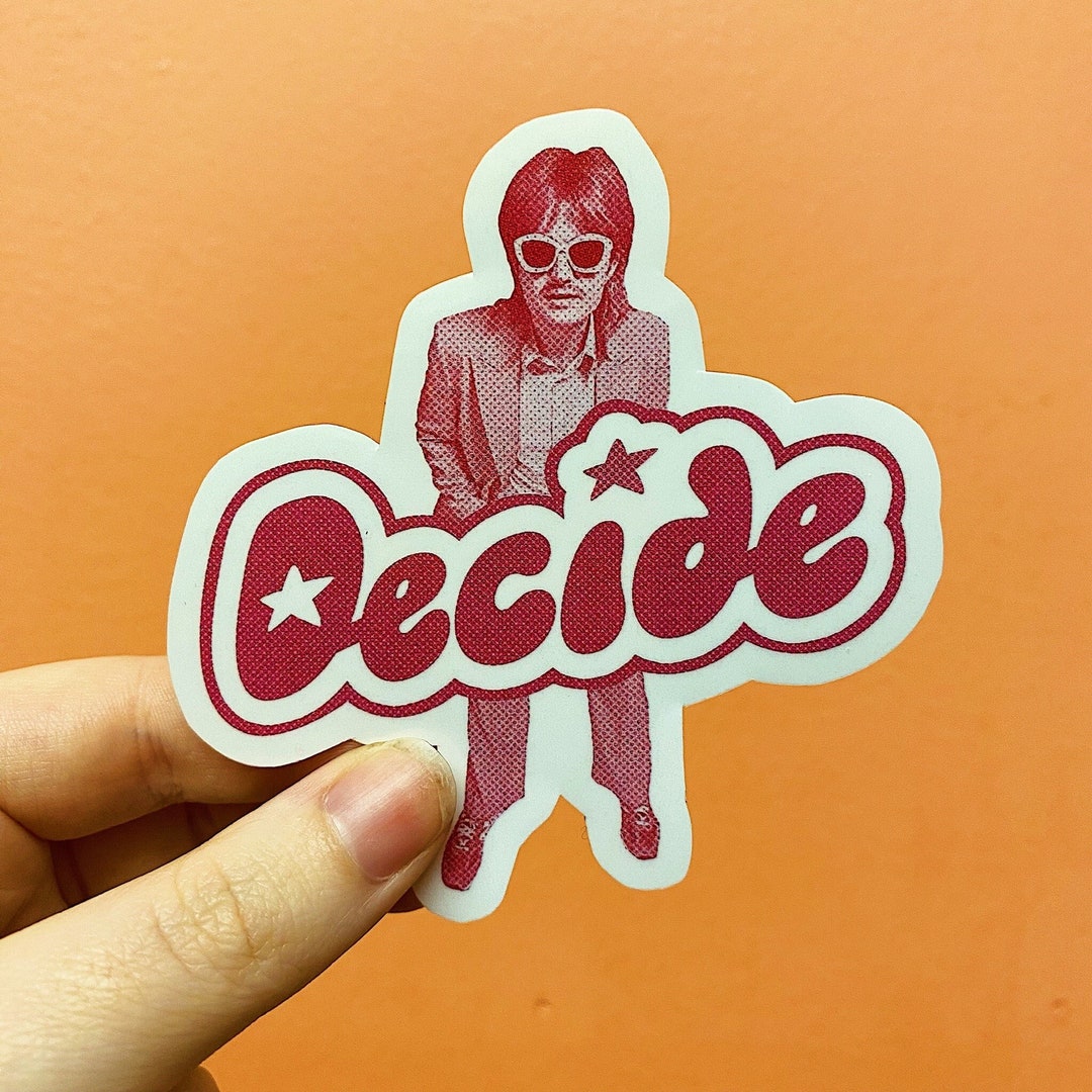 Y2k Pink Djo Sticker - Etsy