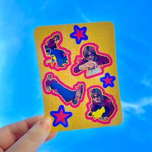 Funky Lil Djo Mini Sticker Sheet - Etsy
