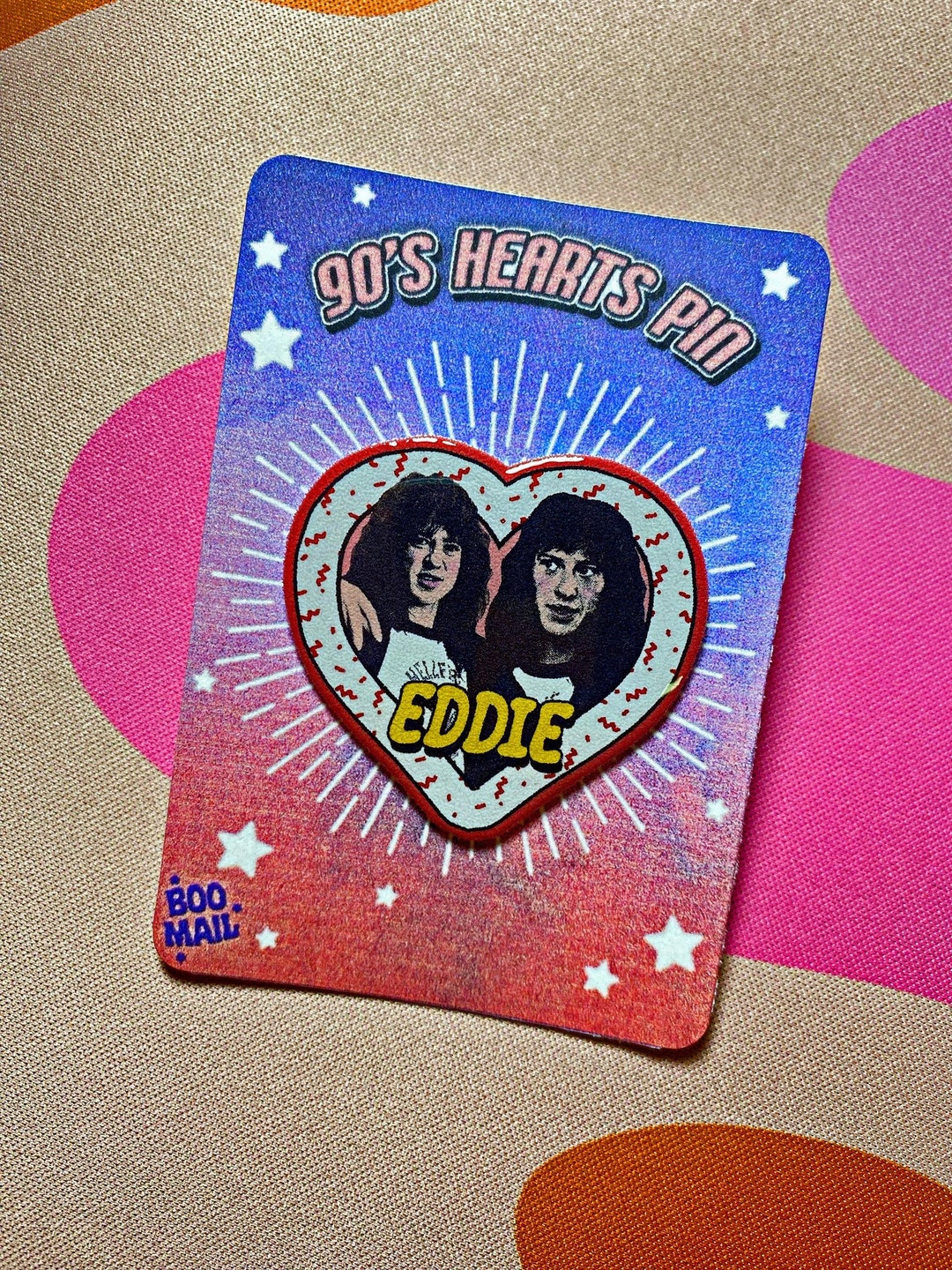 90s Heart Keychains and Pins - Etsy