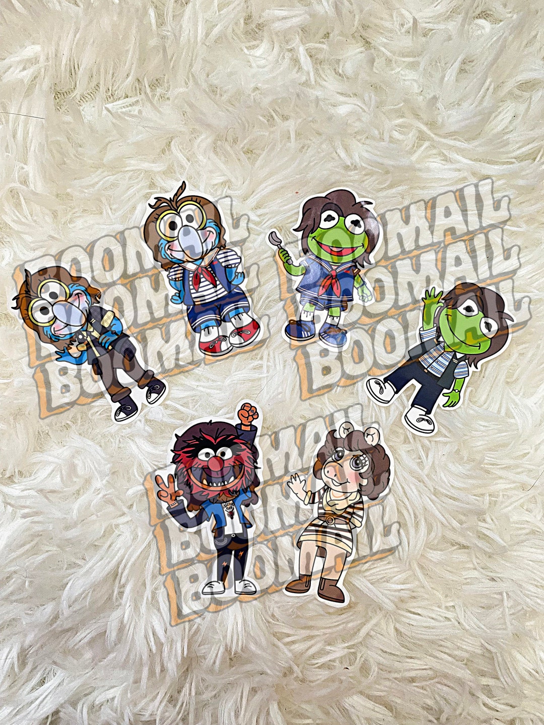 Stranger Muppets Stickers - Etsy