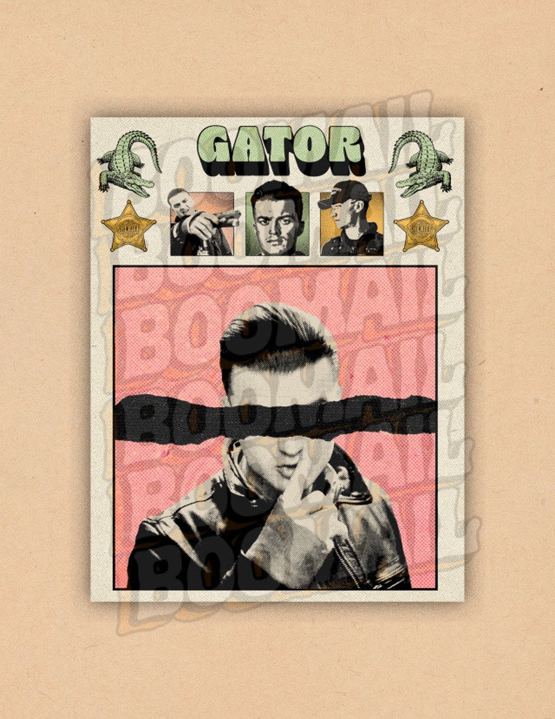 Gator Tillman Print - Etsy