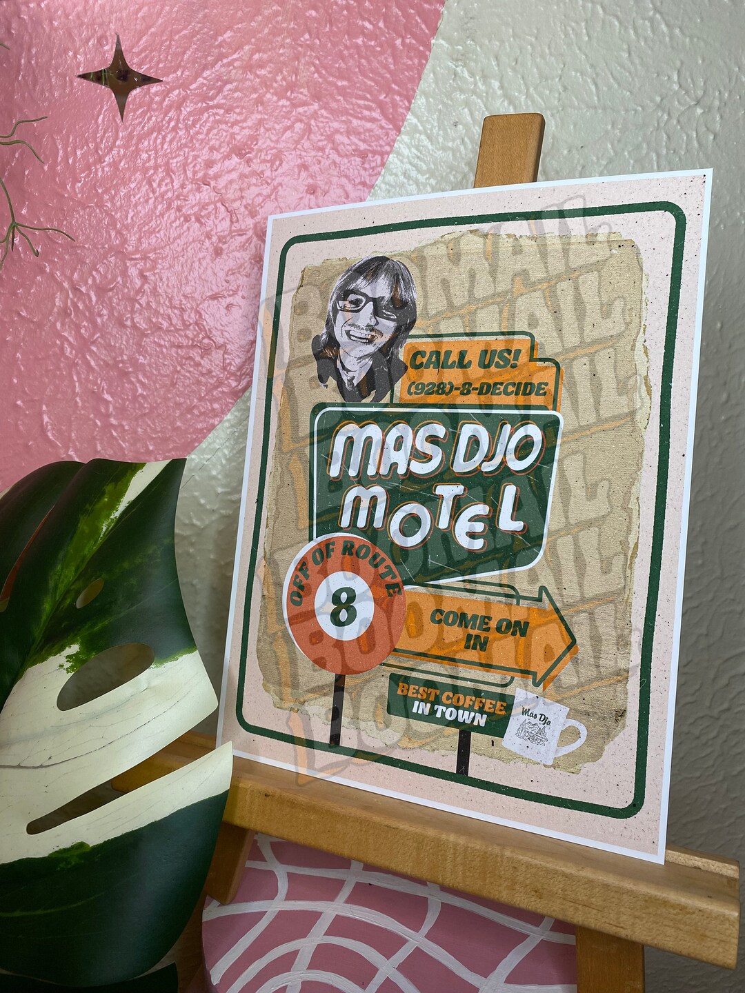 Djo Motel Inspired Poster Print - Etsy