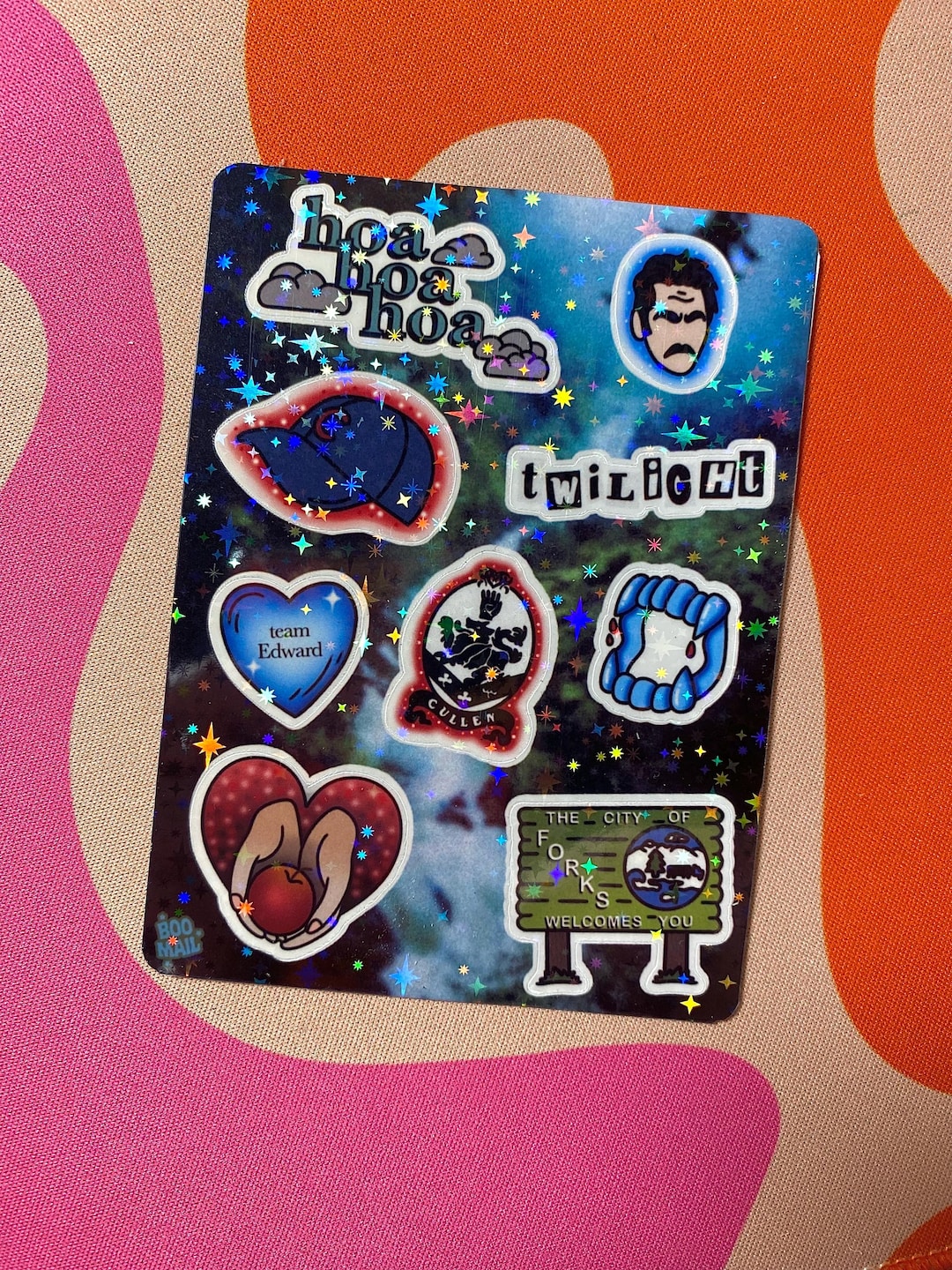 Twilight Shiny Mini Sticker Sheet - Etsy