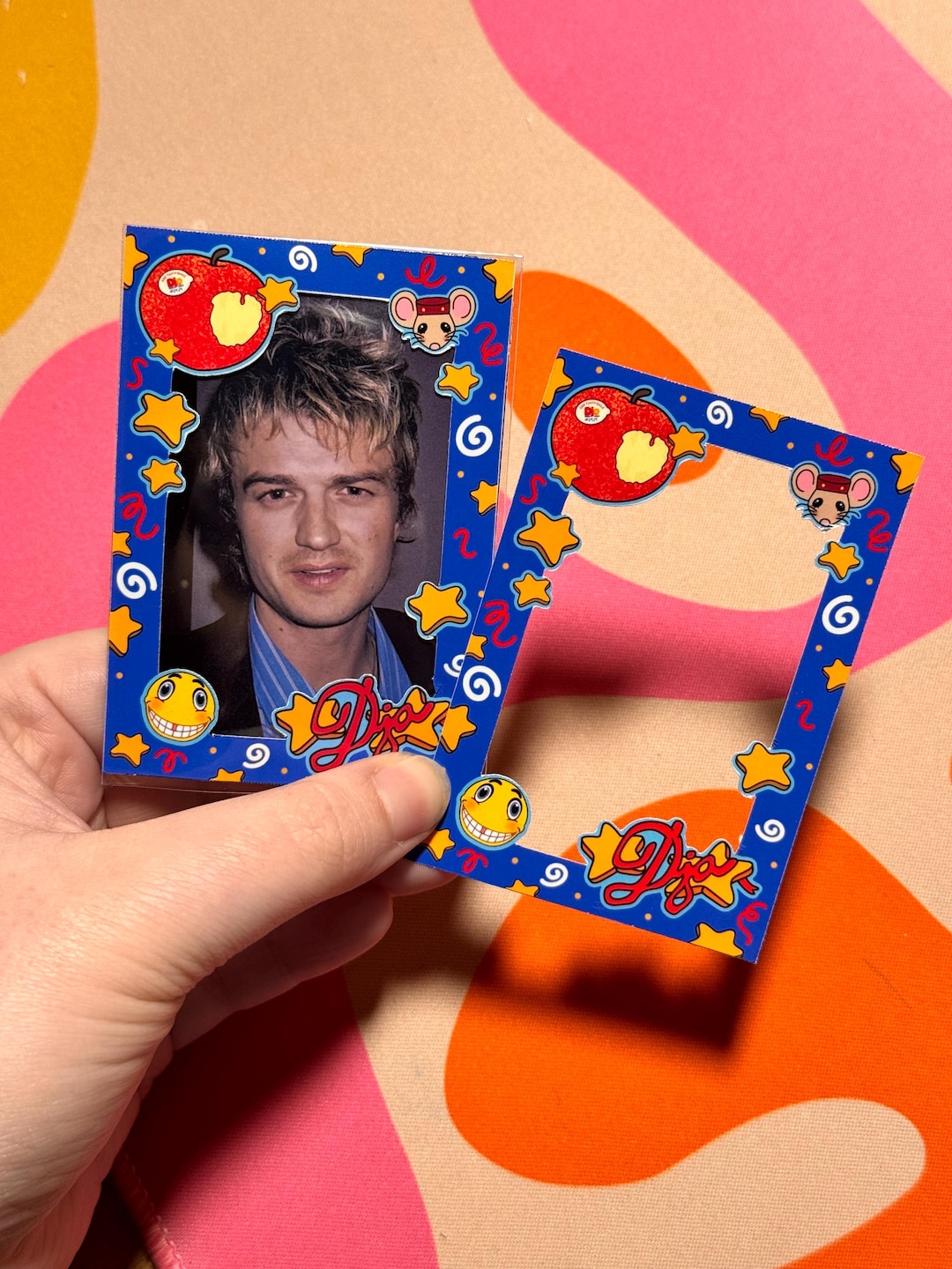 Djo Inspired Photocard Sticker Frame Set - Etsy