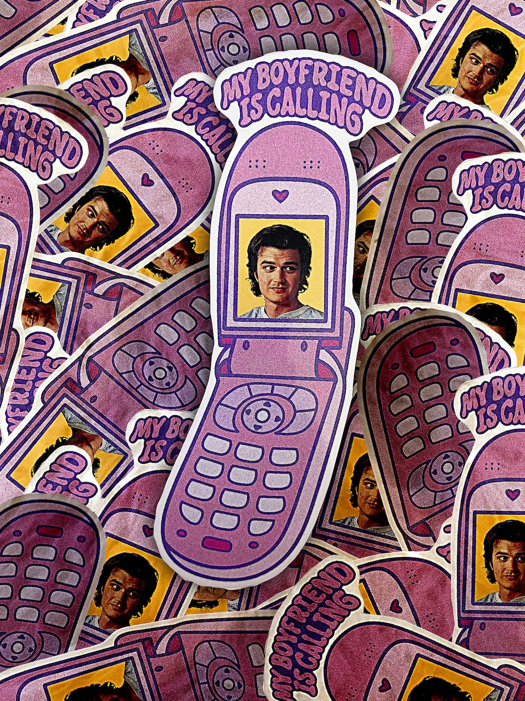 My Boyfriend is Calling! Sticker - Etsy