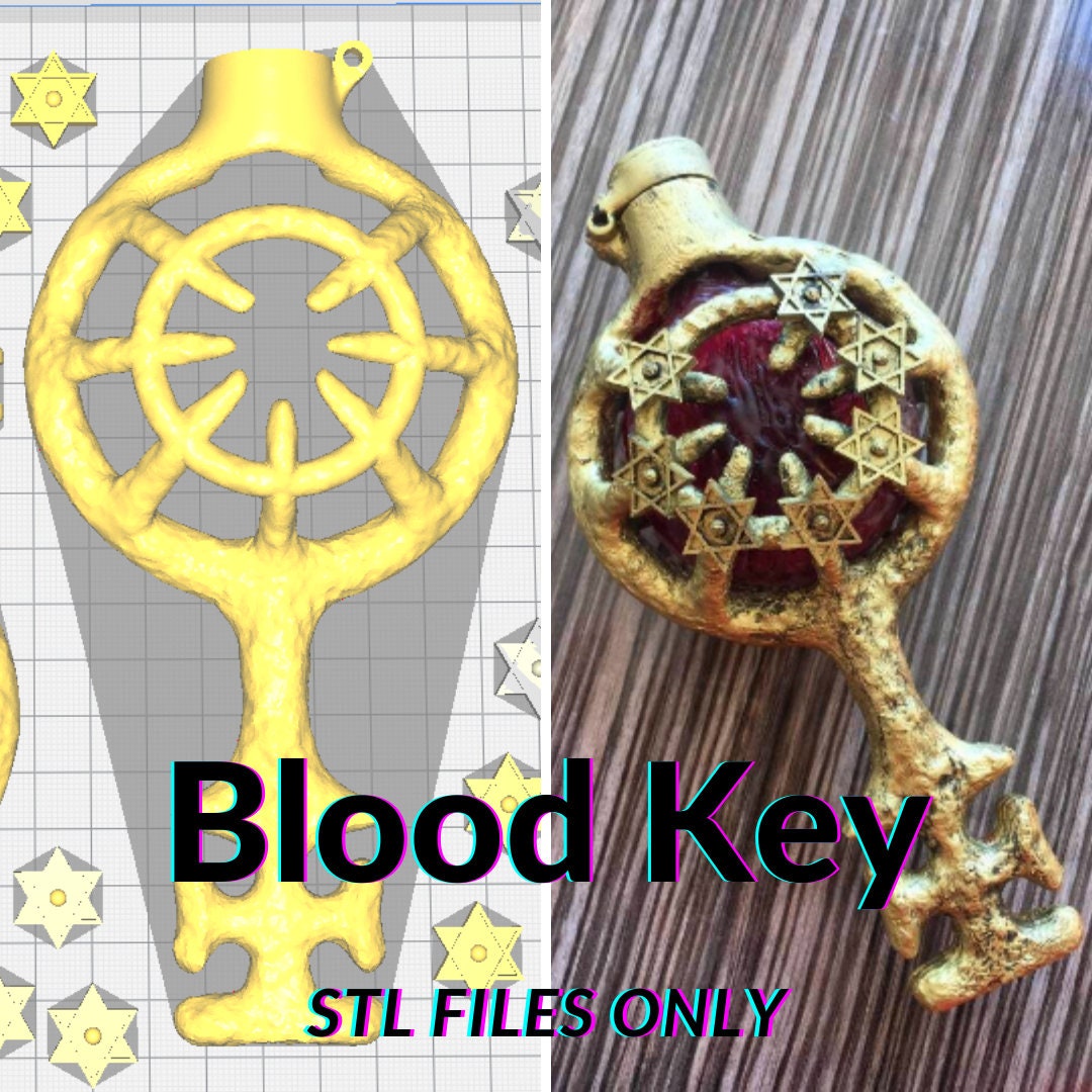 Blood Key STL Files - Etsy