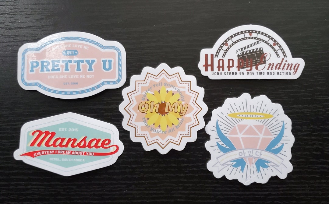 SVT Title Track Sticker Pack! [ Oh My Set ] - Etsy