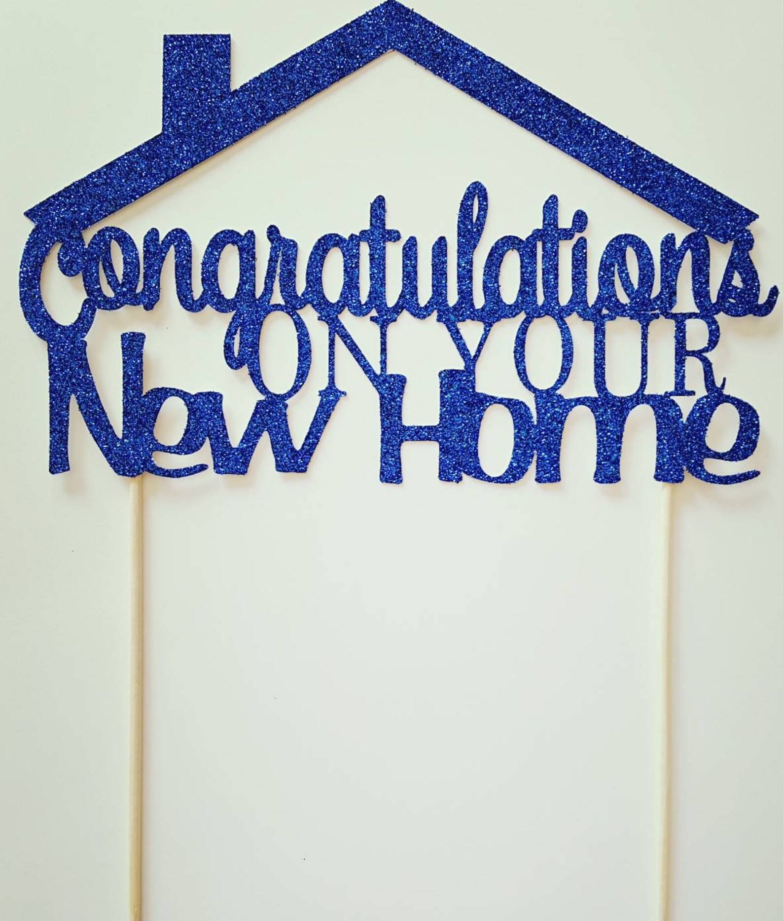 Congratulations on Your New Home Cake Topper - Etsy