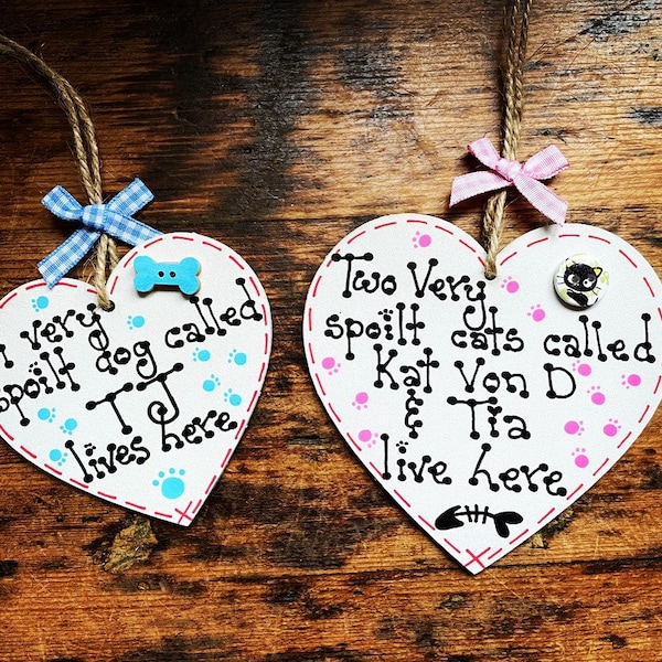 Spoilt Dog Sign - Etsy