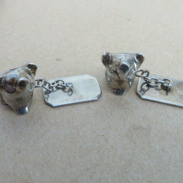 Pig Cufflinks - Etsy Canada