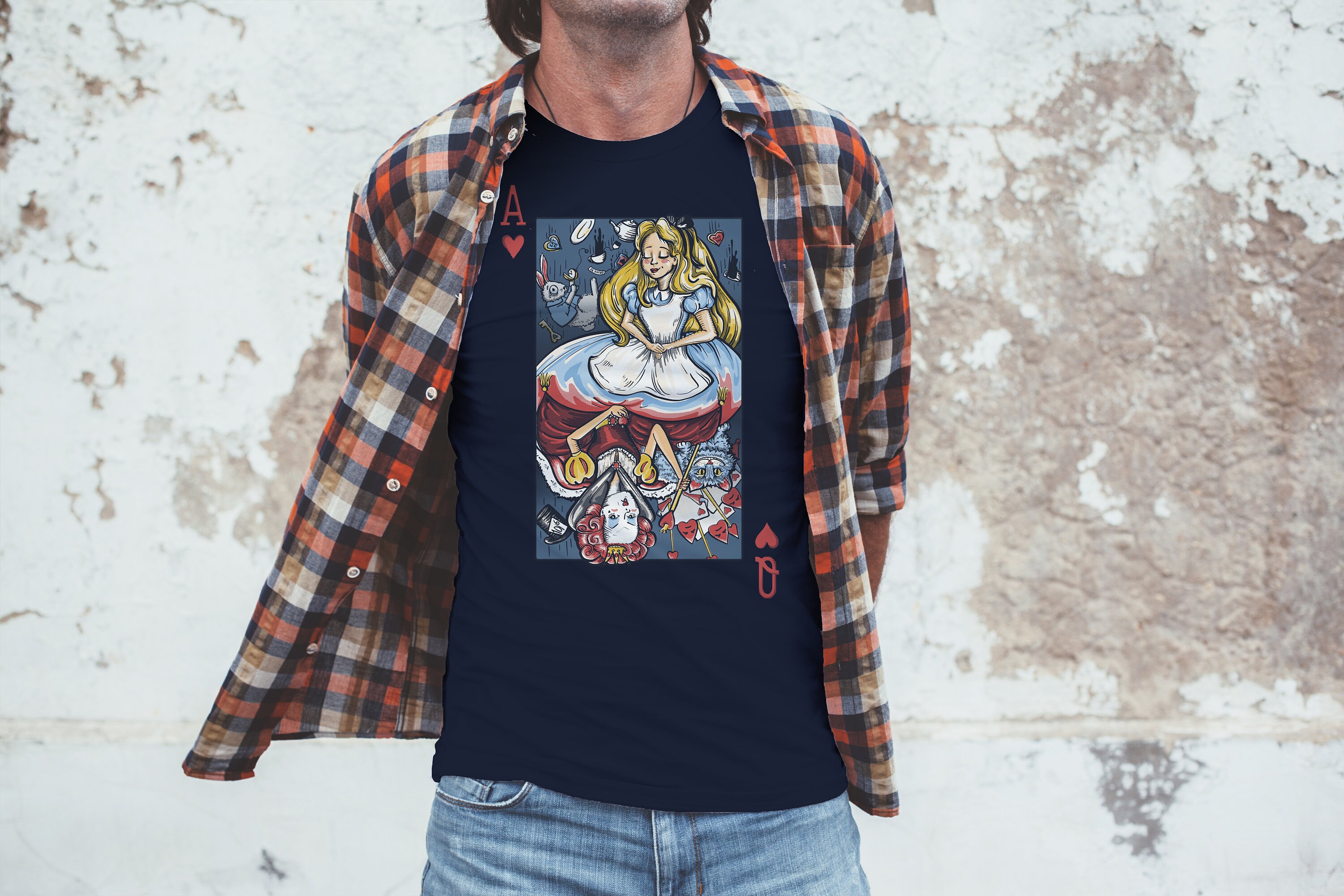 Alice in Wonderland / Queen of Hearts / White Rabbit / Heart / | Etsy