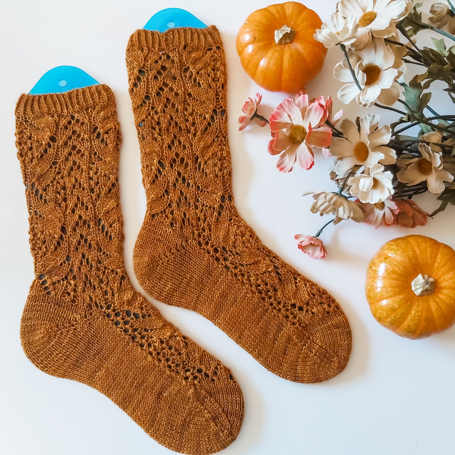 The Isla Socks/ Lace Sock Knitting Pattern/ - Etsy