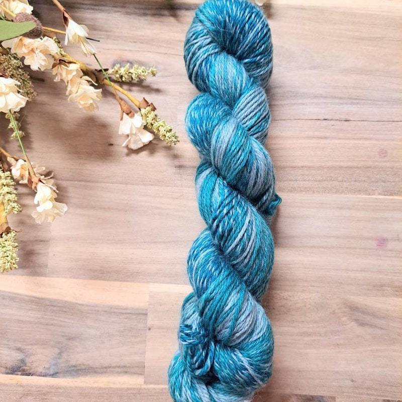 Blue Yarn - Etsy