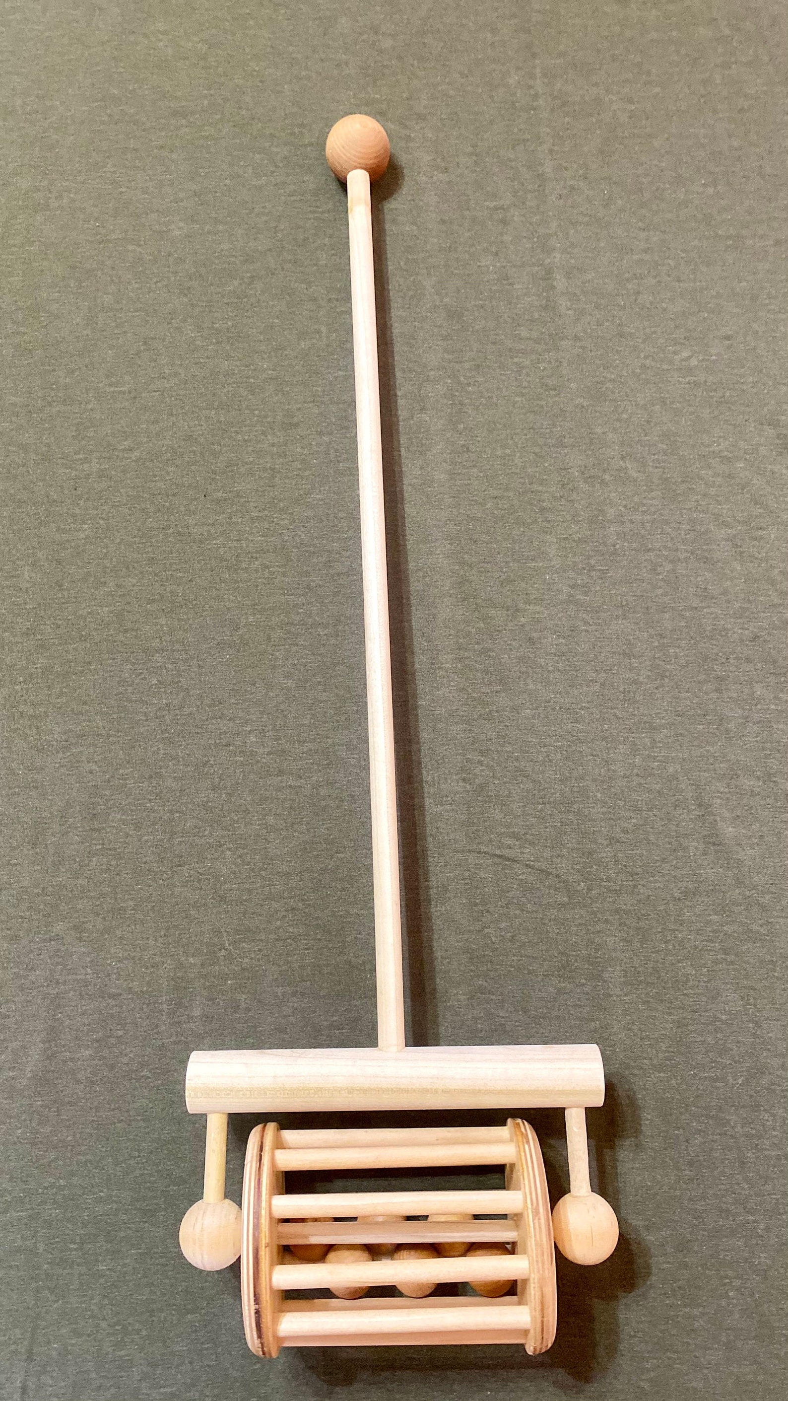 Wooden lawn mower wooden vacuum cleaner walking toy wooden | Etsy