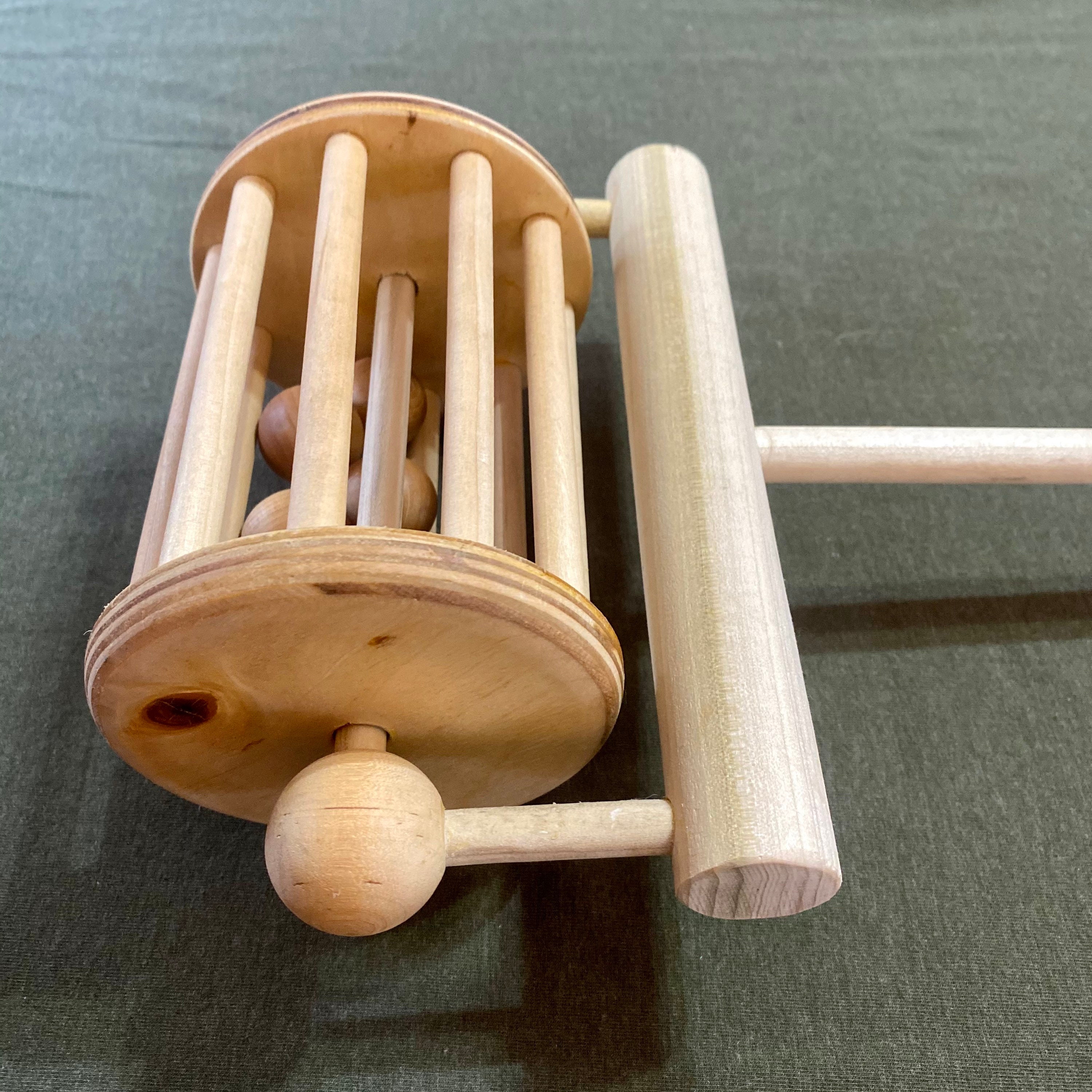 Wooden lawn mower wooden vacuum cleaner walking toy wooden | Etsy