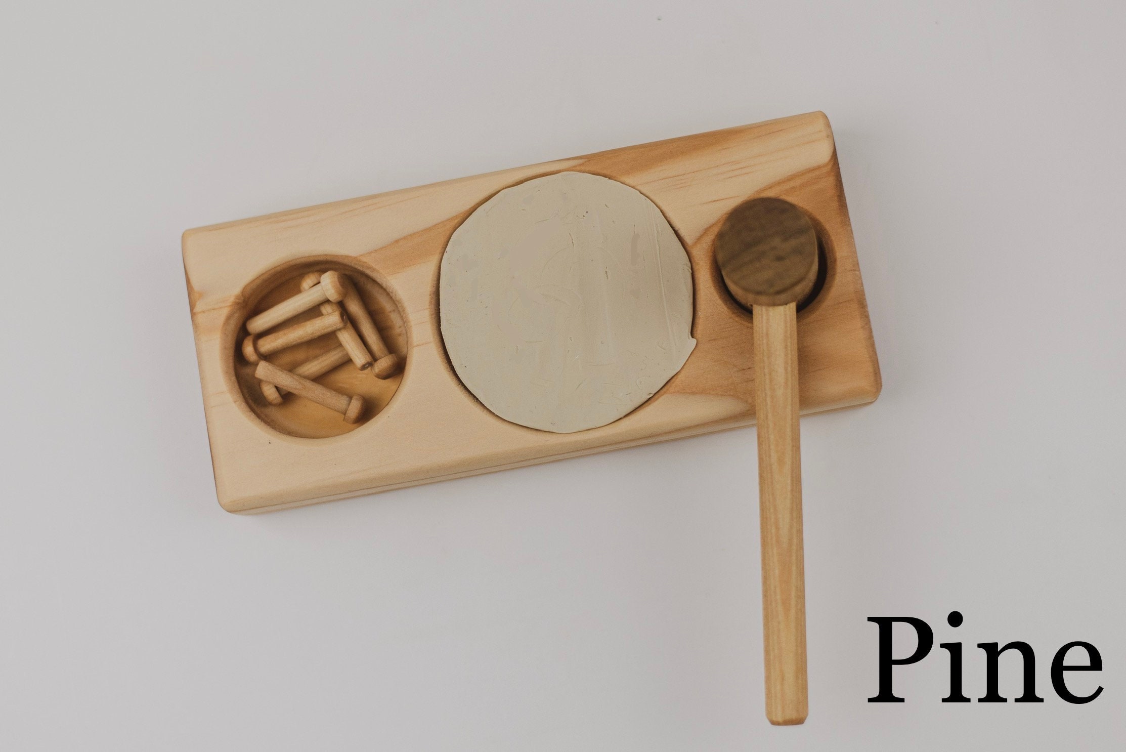 Montessori Hammer Board: Wooden Pounding Toy - Etsy