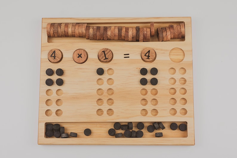 Math Board Montessori Math Board Addition Board | Etsy