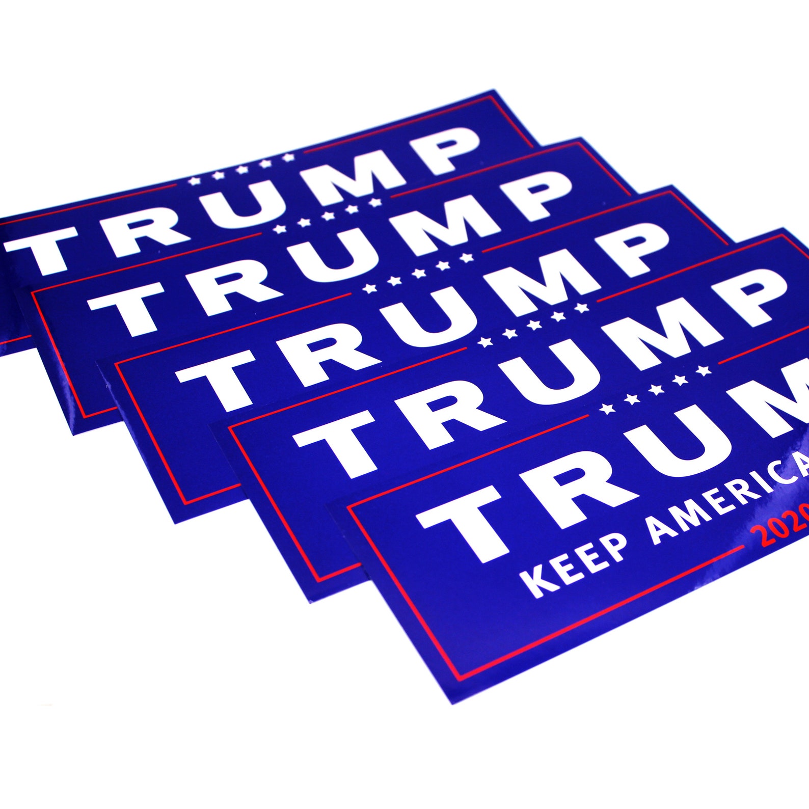 Trump 2020 Bumper Sticker PVC MAGA Patriotic America | Etsy