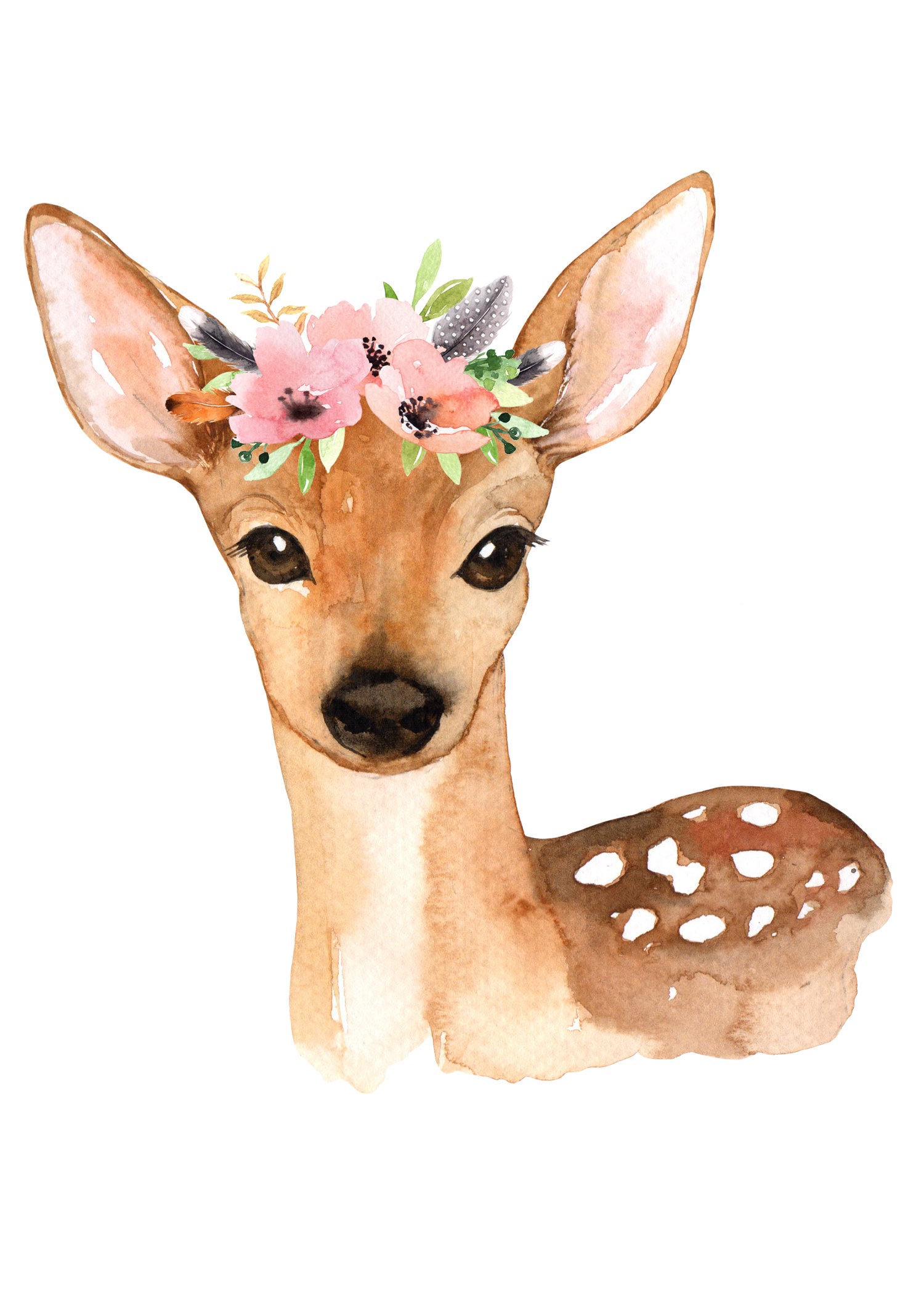 Animal Wall Art Woodland Nursery Decor Woodland Animals - Etsy