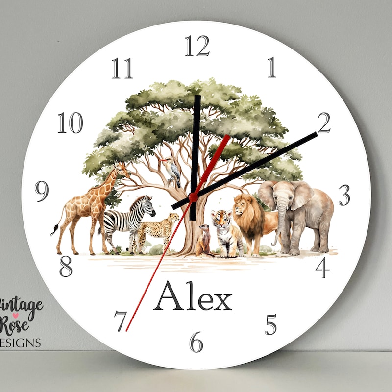 Animal Clocks - Etsy UK