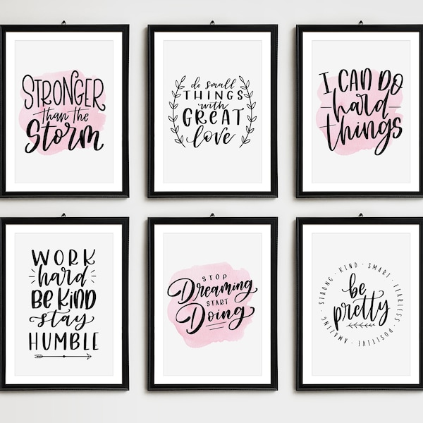 Positive Wall Art - Etsy