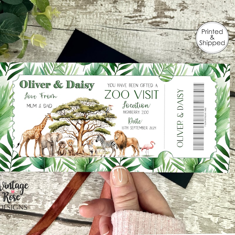 World Wildlife Zoo - Etsy UK